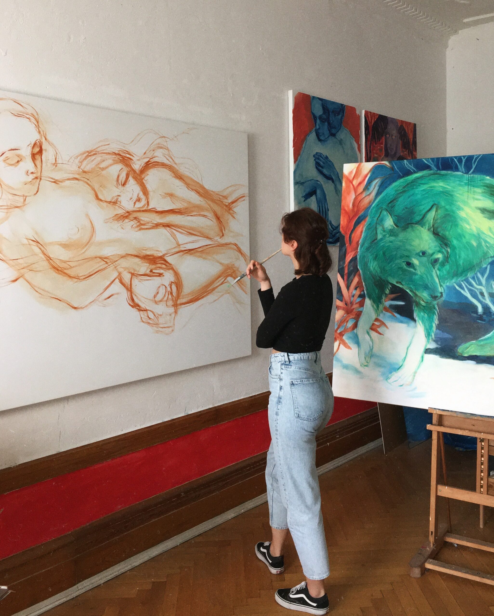 Artist Viktoria Maliar: International students think internationally ...